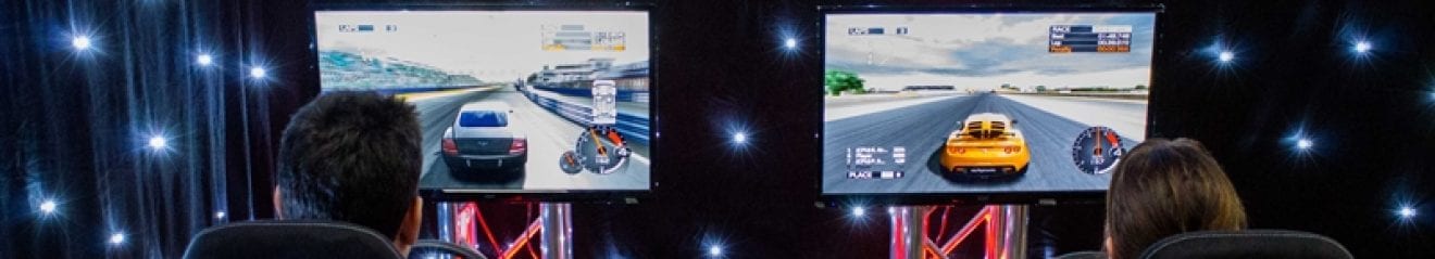 Racing Simulator Hire | Head 2 Head Racing Game | Corporate Event Ideas