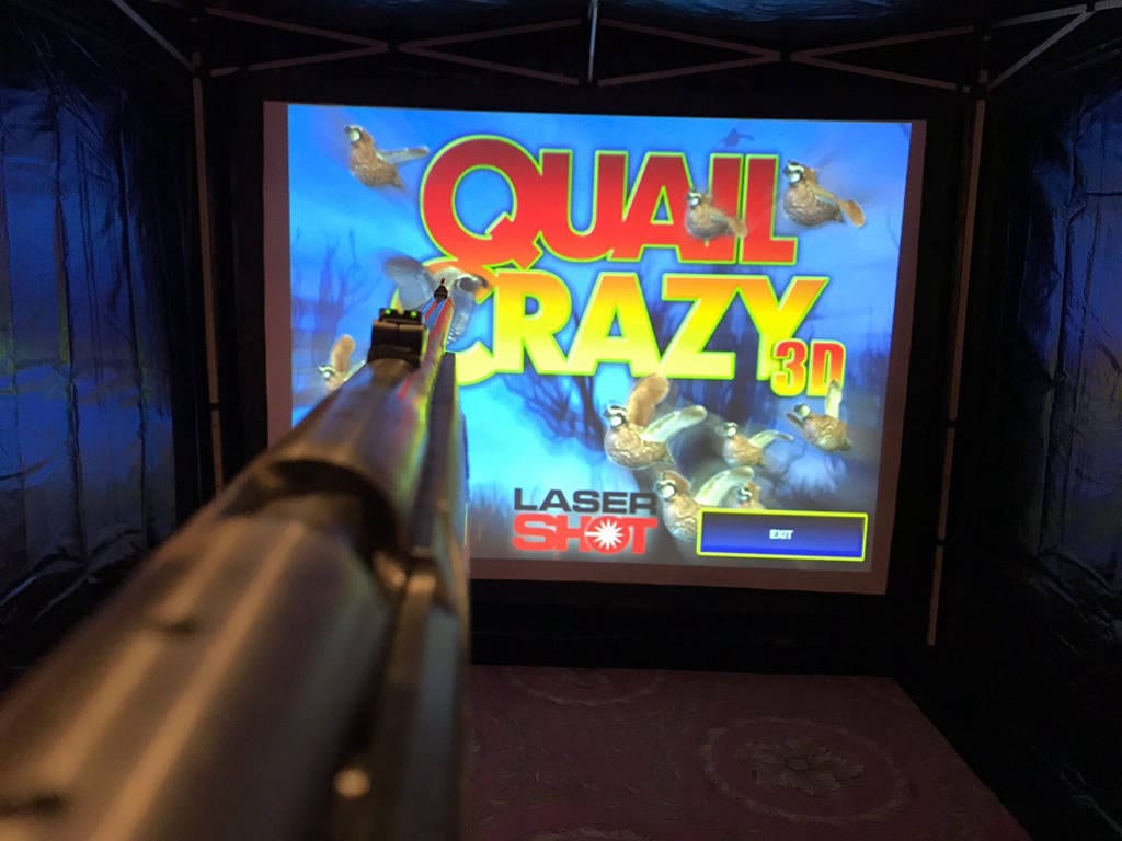 Shooting Simulator Hire | Indoor Laser Shooting Games Hire