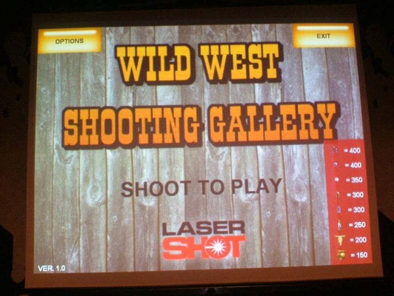 Shooting Simulator Hire | Indoor Laser Shooting Games Hire