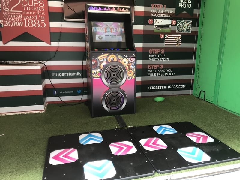 Dance Machine Hire and Games Hire for Parties & Events UK