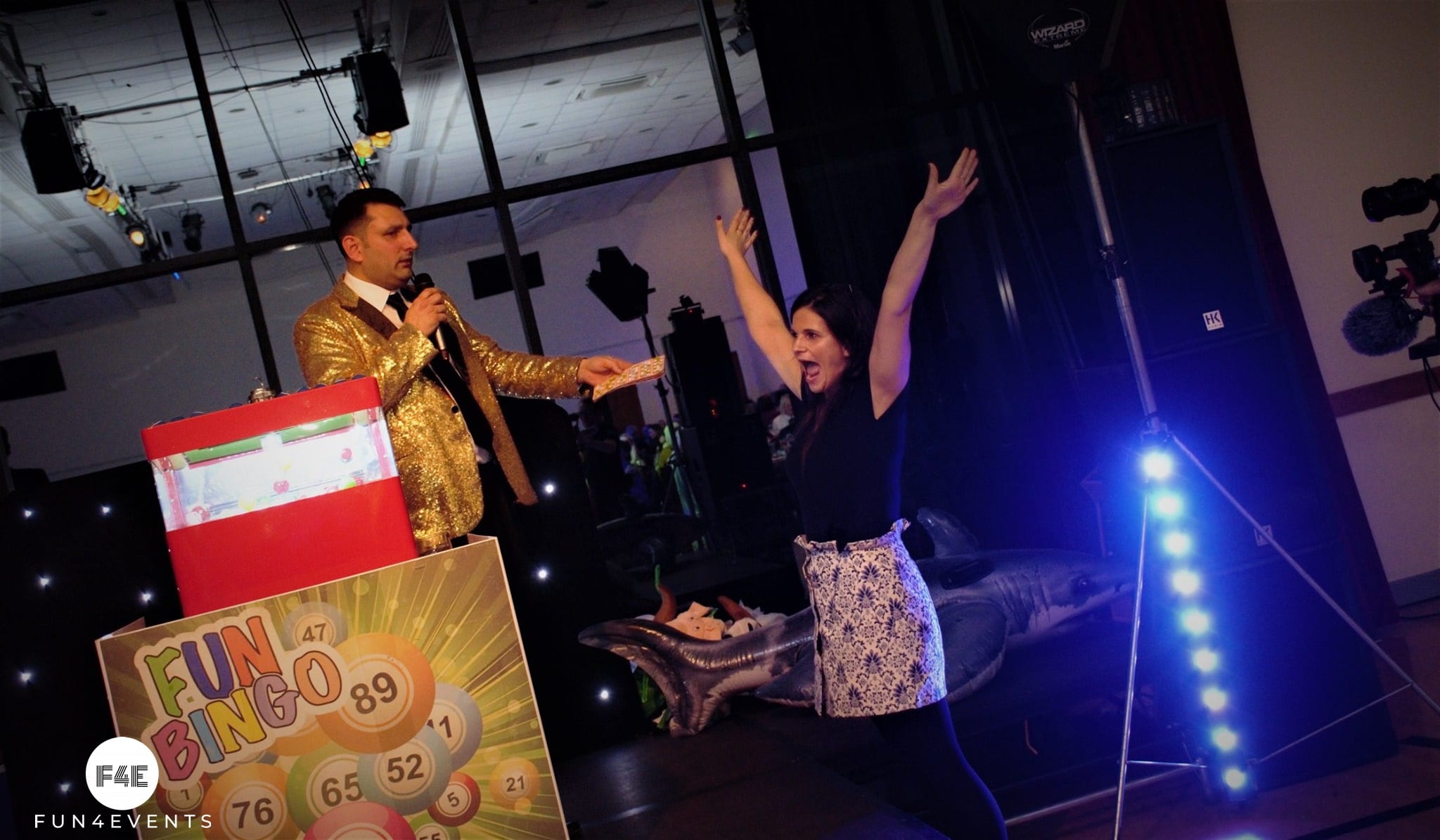 Bingo! | Corporate Bingo Hire | Bingo Caller Hire | Fun4Events