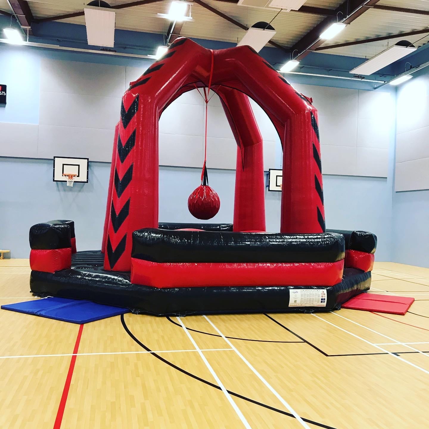 Human Demolition | Human Wrecking Ball | Team Building Inflatable Hire