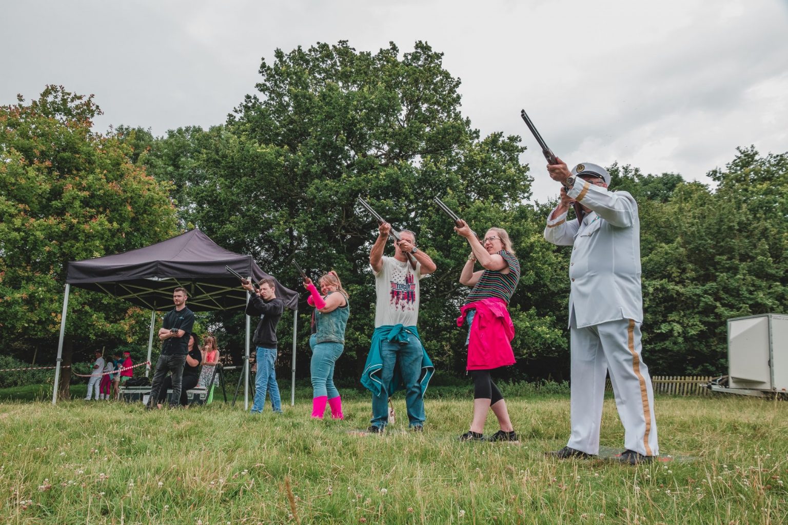 Laser Clay Pigeon Shooting Hire | Laser Clays Hire | Fun4Events