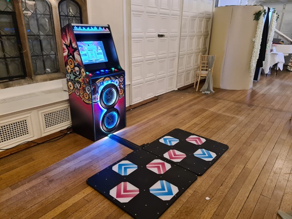 Dance Machine Hire and Games Hire for Parties & Events UK