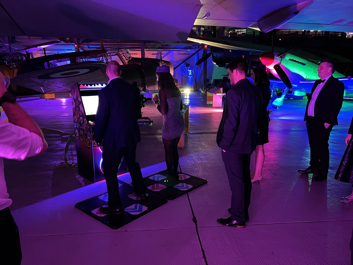 Dance Machine Hire and Games Hire for Parties & Events UK