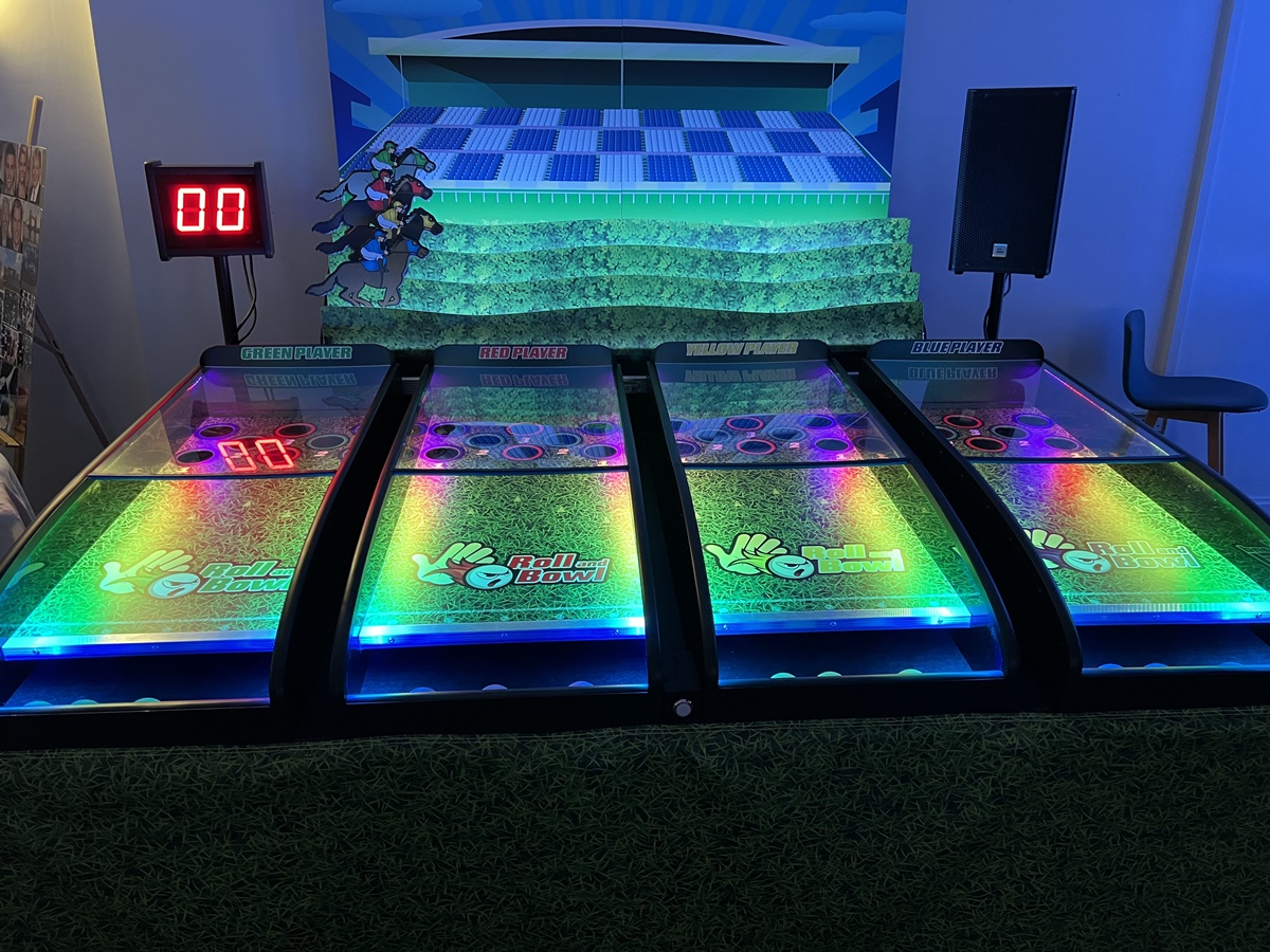 Roll & Bowl Hire - Kentucky Derby - Donkey Derby Game Hire